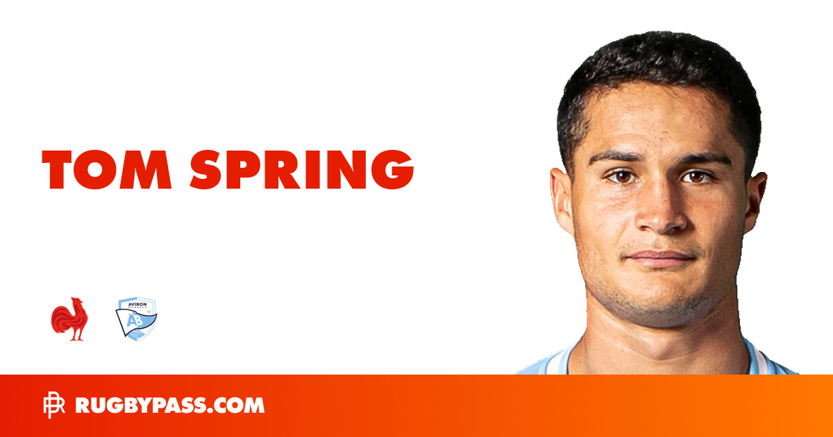 Tom Spring Rugby Bio | News, Stats, Age, Height & Team | RugbyPass