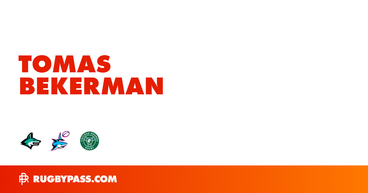 Tomas Bekerman Rugby Bio | News, Stats, Age, Height & Team | RugbyPass