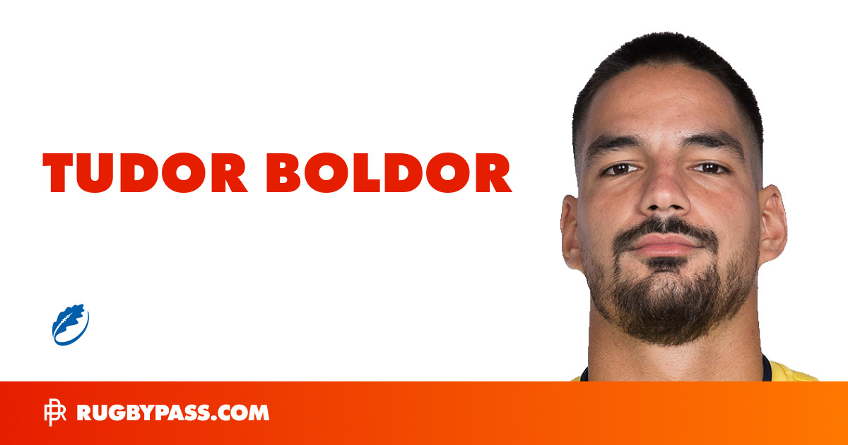 Tudor Boldor Rugby Bio | News, Stats, Age, Height & Team | RugbyPass