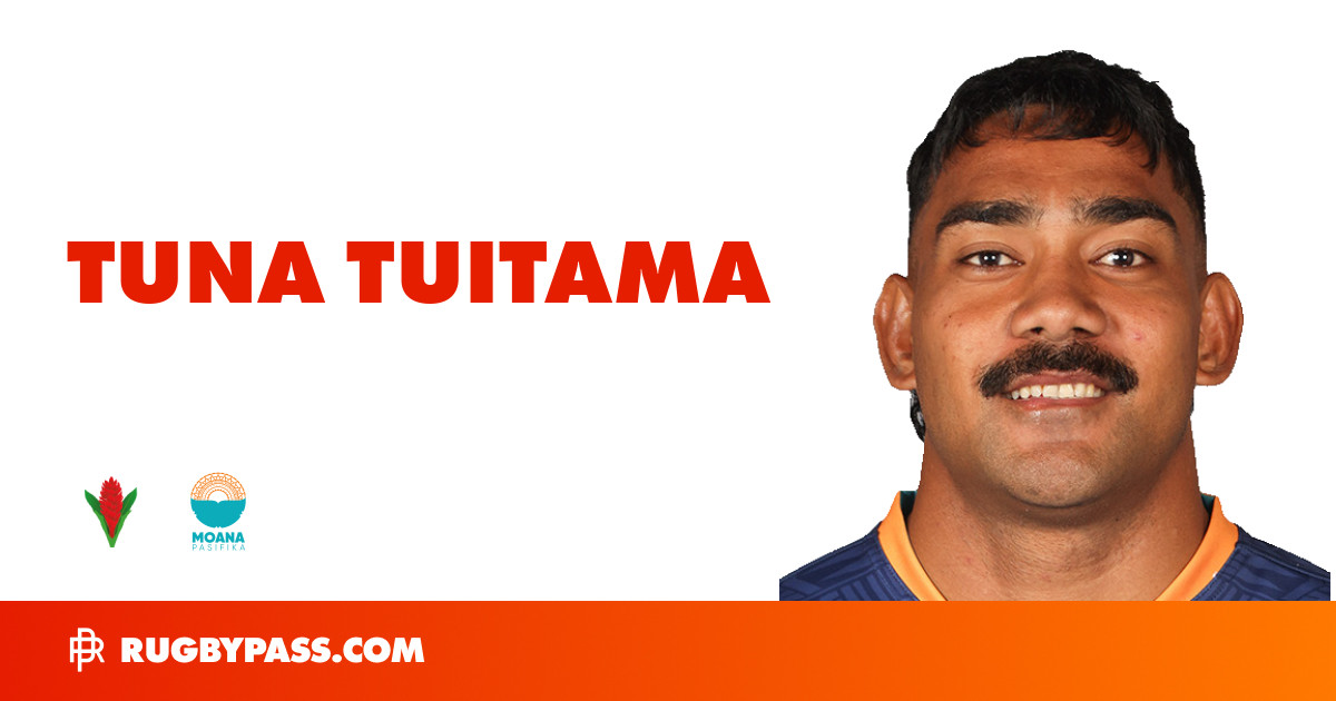 Tuna Tuitama Rugby Bio | News, Stats, Age, Height & Team | RugbyPass