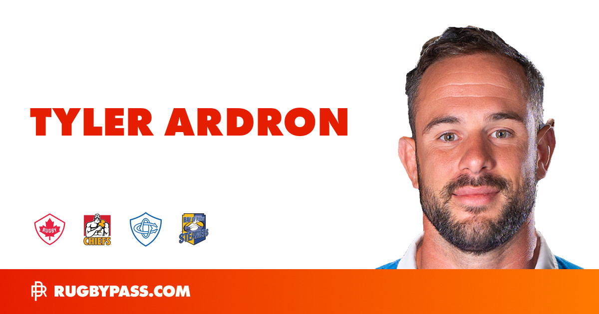 Tyler Ardron Rugby Bio | News, Stats, Age, Height & Team | RugbyPass