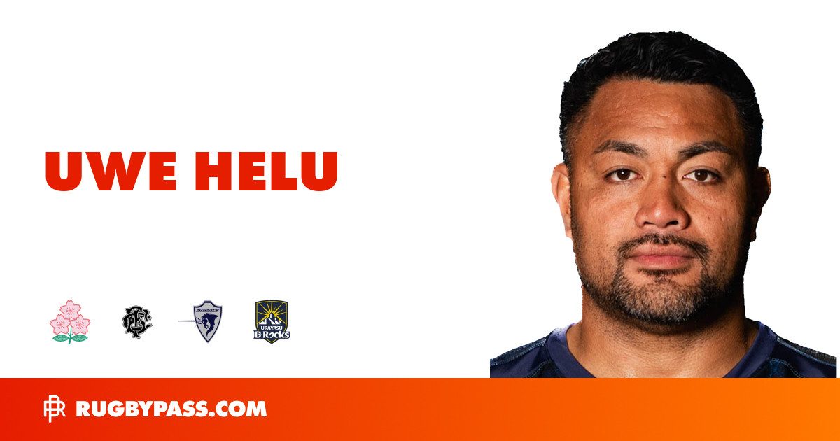 Uwe Helu Rugby Bio | News, Stats, Age, Height & Team | RugbyPass