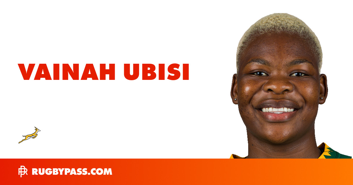 Vainah Ubisi Rugby Bio | News, Stats, Age, Height & Team | RugbyPass