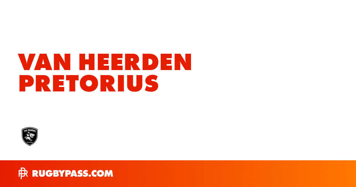 Van Heerden Pretorius Rugby Bio | News, Stats, Age, Height & Team ...