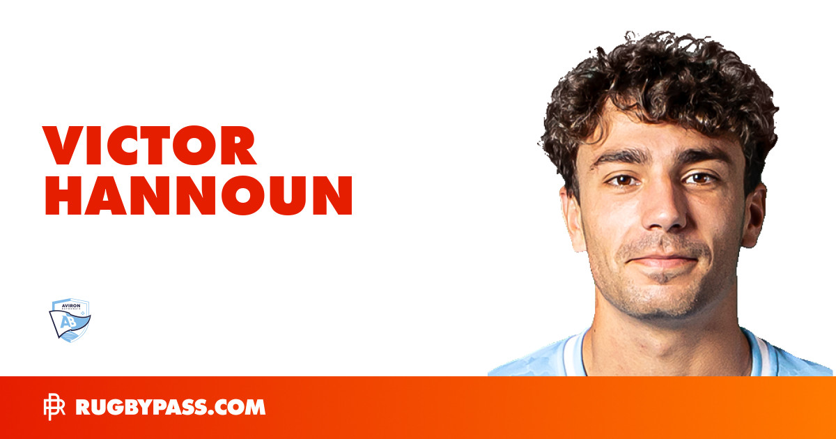 Victor Hannoun Rugby Bio | News, Stats, Age, Height & Team | RugbyPass