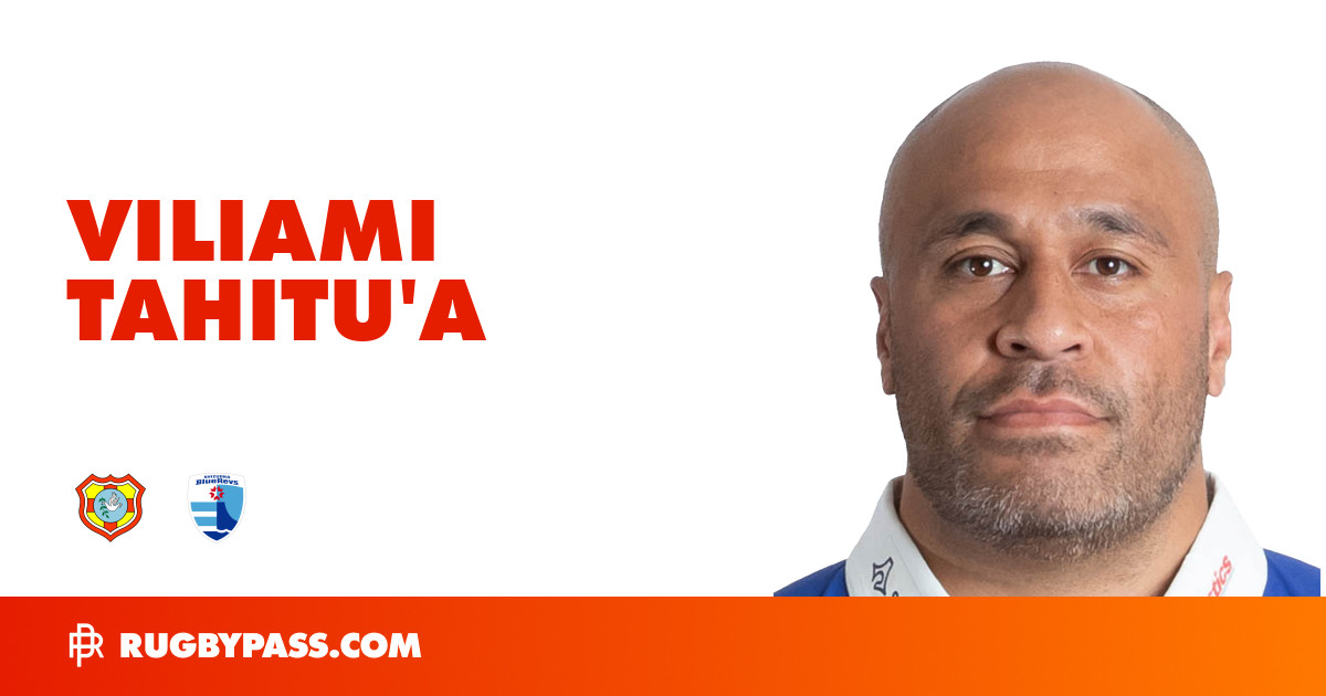 Viliami Tahitu'a Rugby Bio | News, Stats, Age, Height & Team | RugbyPass