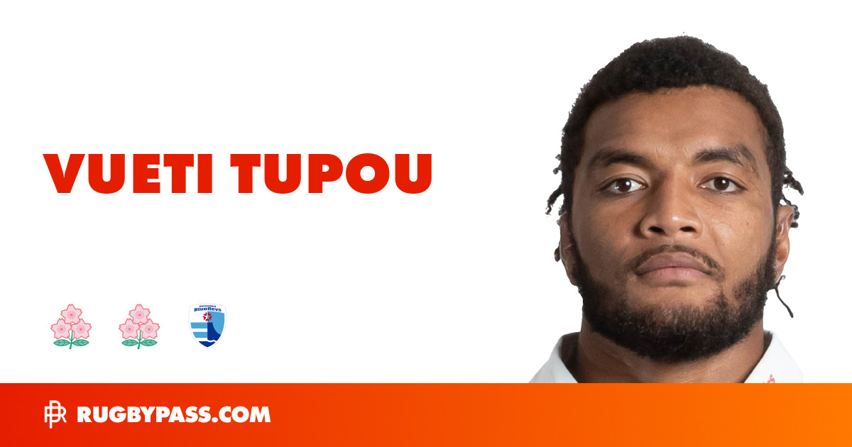 Vueti Tupou Rugby Bio | News, Stats, Age, Height & Team | RugbyPass