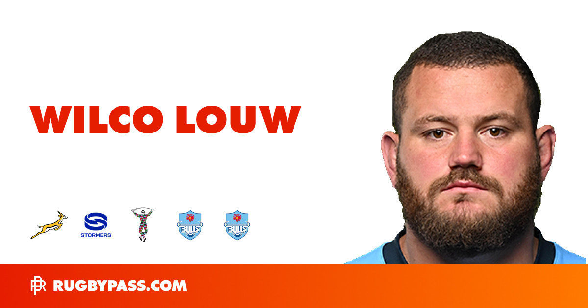 Wilco Louw Rugby Bio | News, Stats, Age, Height & Team | RugbyPass