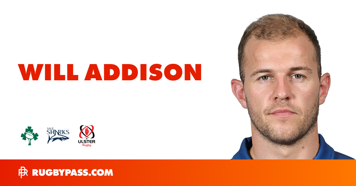 Will Addison Rugby Bio | News, Stats, Age, Height & Team | RugbyPass