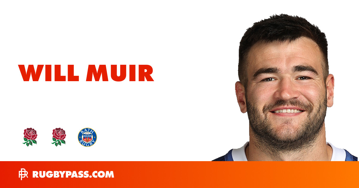 Will Muir Rugby Bio | News, Stats, Age, Height & Team | RugbyPass