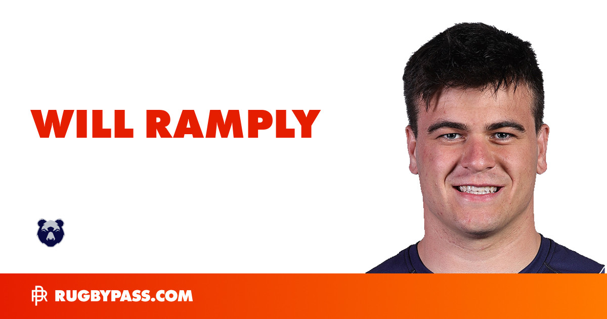 Will Ramply Rugby Bio | News, Stats, Age, Height & Team | RugbyPass