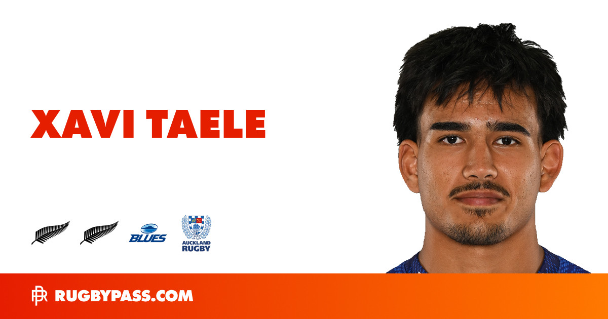 Xavi Taele Rugby Bio | News, Stats, Age, Height & Team | RugbyPass