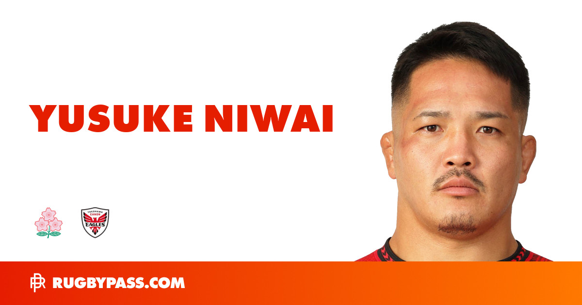 Yusuke Niwai Rugby Bio | News, Stats, Age, Height & Team | RugbyPass