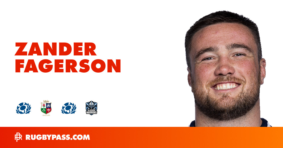 Zander Fagerson Rugby | Zander Fagerson News, Stats & Team | RugbyPass