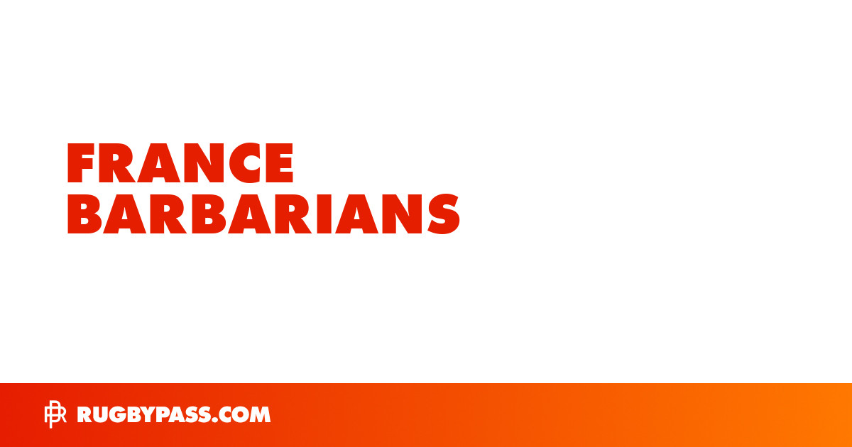 France Barbarians Rugby Team | France Barbarians News, Players & Stats ...