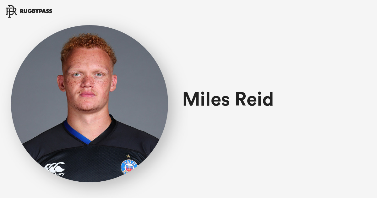 Miles Reid Rugby | Miles Reid News, Stats & Team | RugbyPass