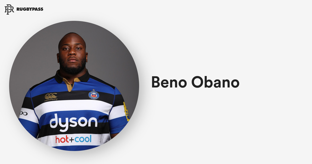 Beno Obano Rugby | Beno Obano News, Stats & Team | RugbyPass