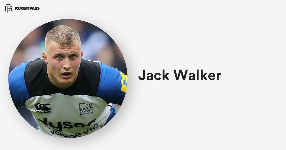 Jack Walker Rugby | Jack Walker News, Stats & Team | RugbyPass