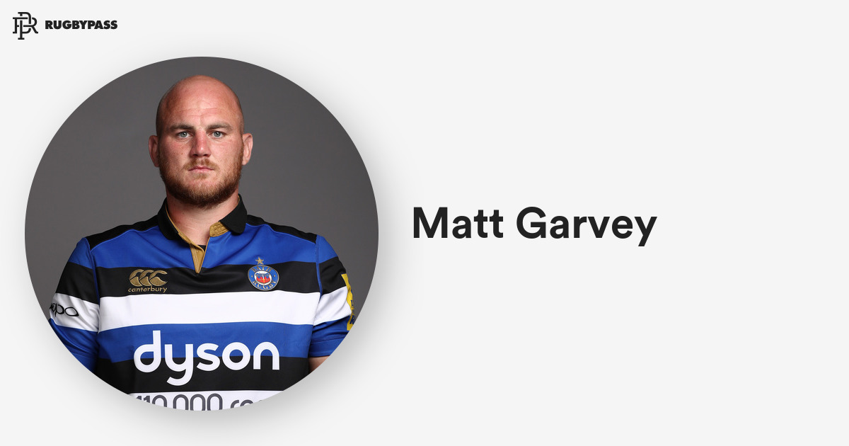 Matt Garvey Rugby | Matt Garvey News, Stats & Team | RugbyPass