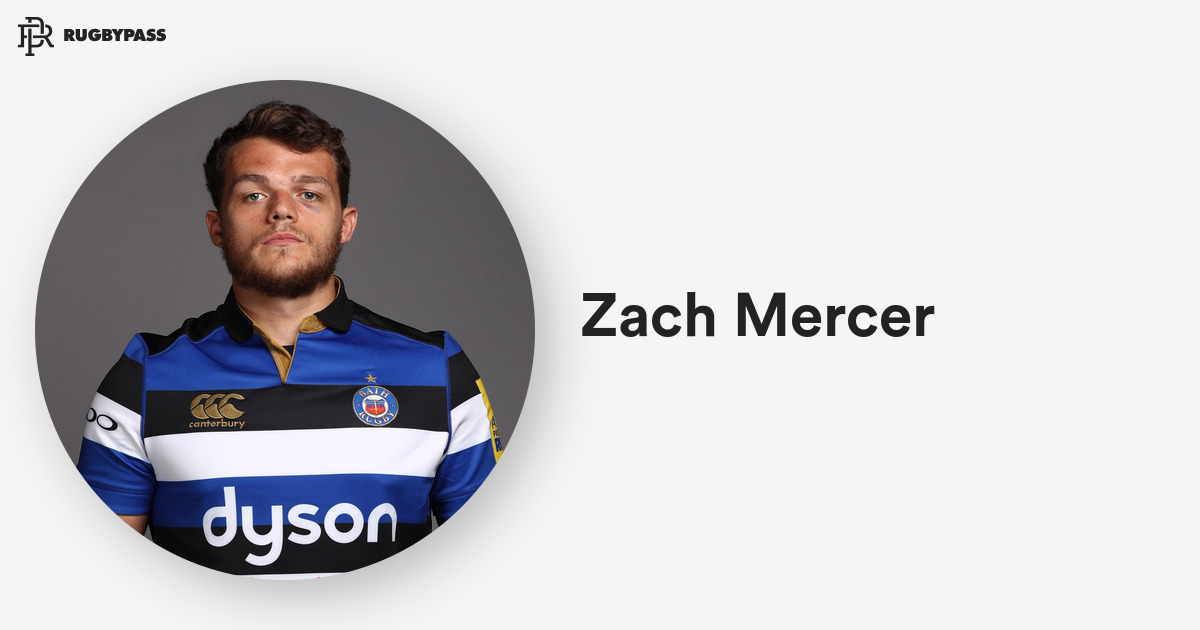 Zach Mercer Rugby | Zach Mercer News, Stats & Team | RugbyPass