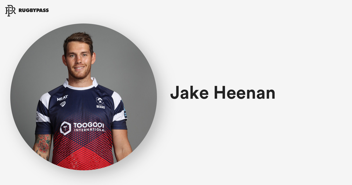 Jake Heenan Rugby | Jake Heenan News, Stats & Team | RugbyPass