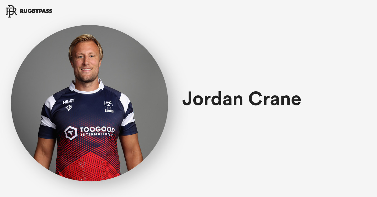 Jordan Crane Rugby | Jordan Crane News, Stats & Team | RugbyPass