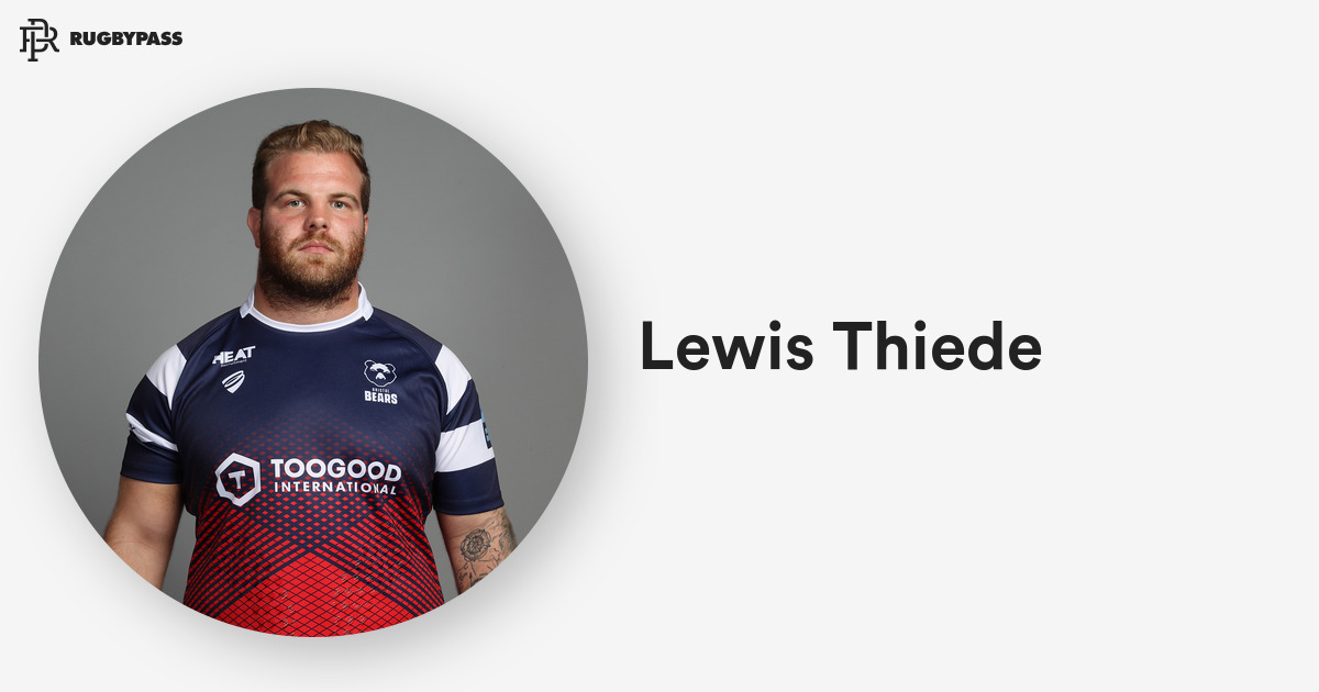 Lewis Thiede Rugby | Lewis Thiede News, Stats & Team | RugbyPass