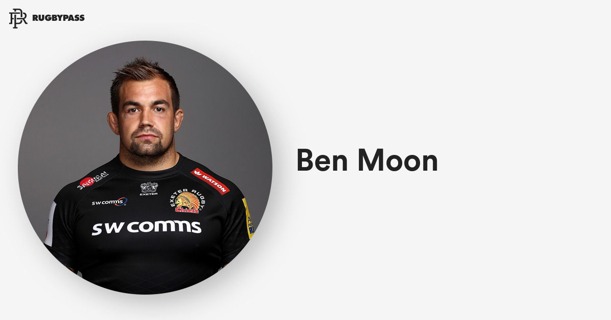 Ben Moon Rugby | Ben Moon News, Stats & Team | RugbyPass