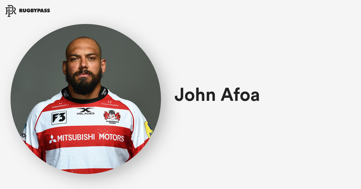 John Afoa Rugby | John Afoa News, Stats & Team | RugbyPass