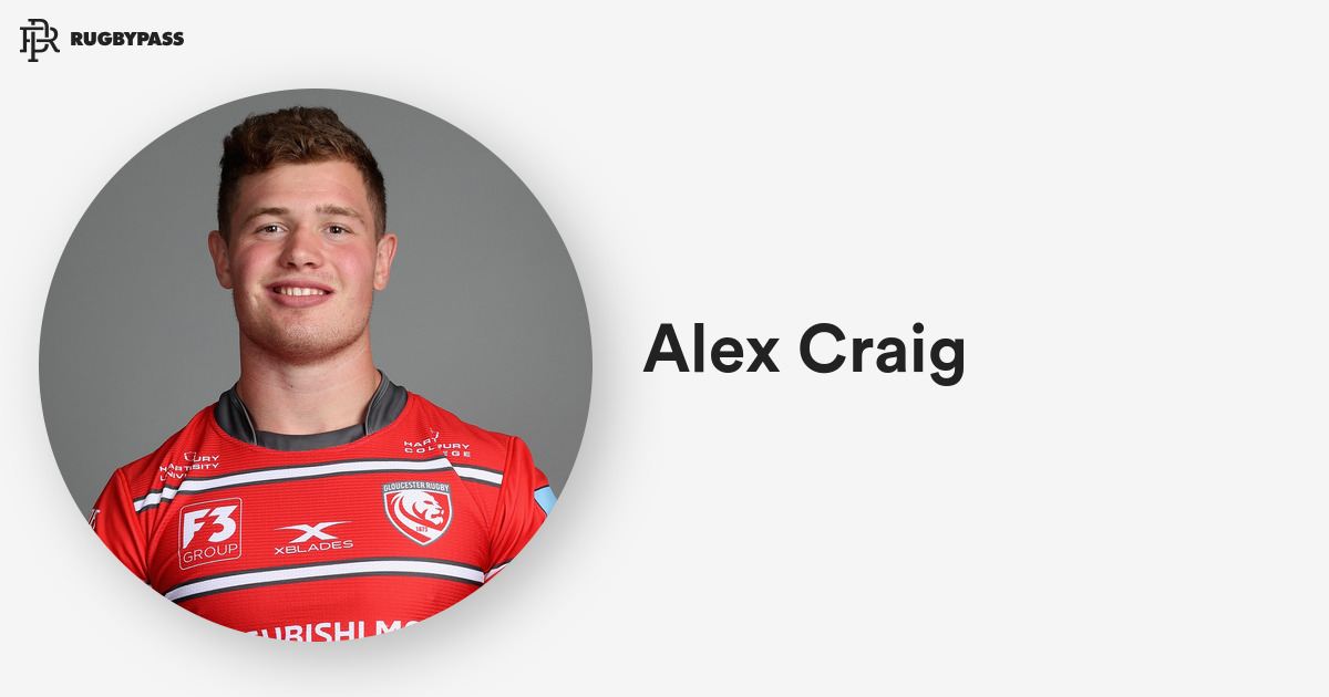 Alex Craig Rugby | Alex Craig News, Stats & Team | RugbyPass
