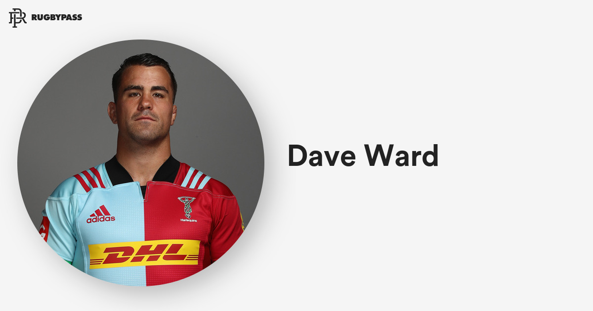 Dave Ward Rugby | Dave Ward News, Stats & Team | RugbyPass