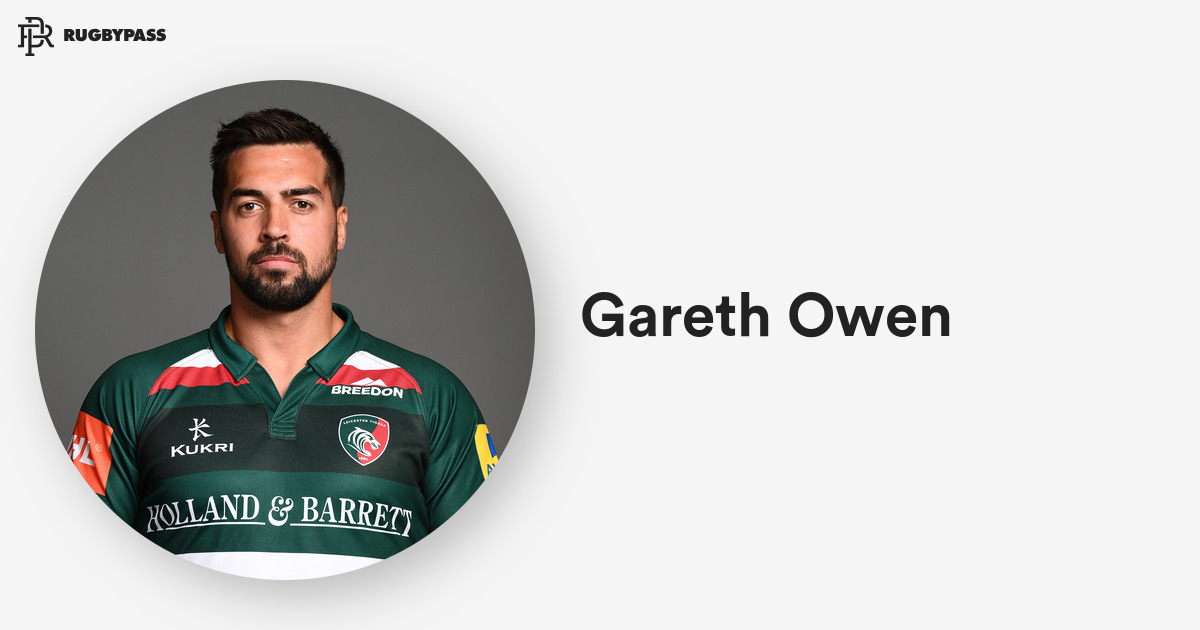 Gareth Owen Rugby | Gareth Owen News, Stats & Team | RugbyPass