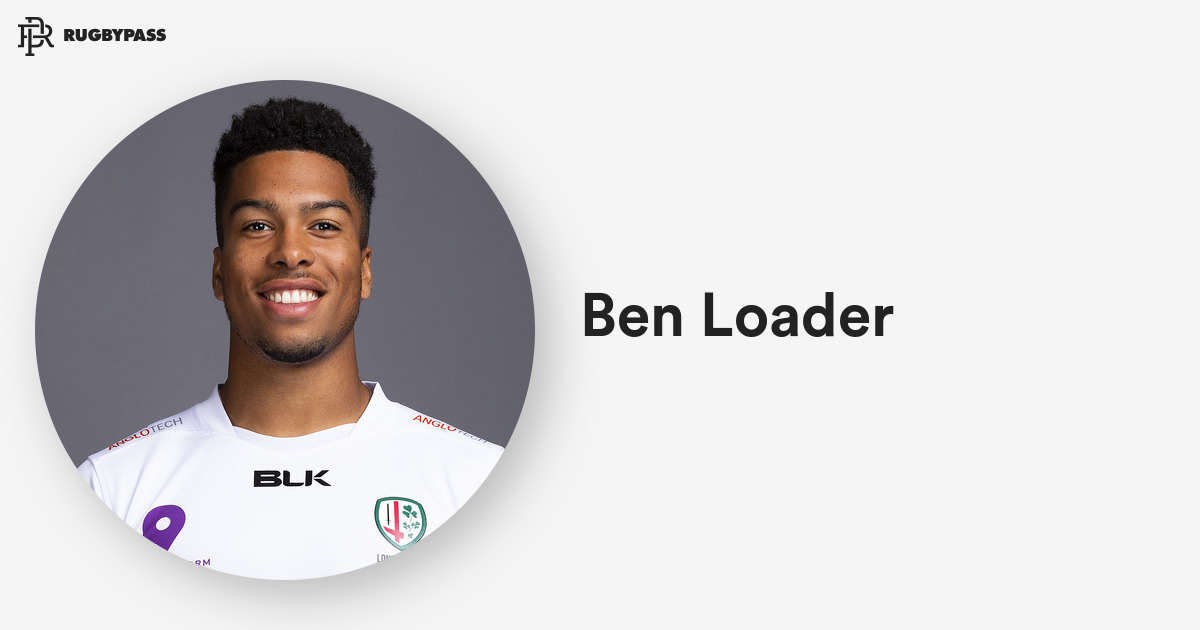 Ben Loader Rugby | Ben Loader News, Stats & Team | RugbyPass