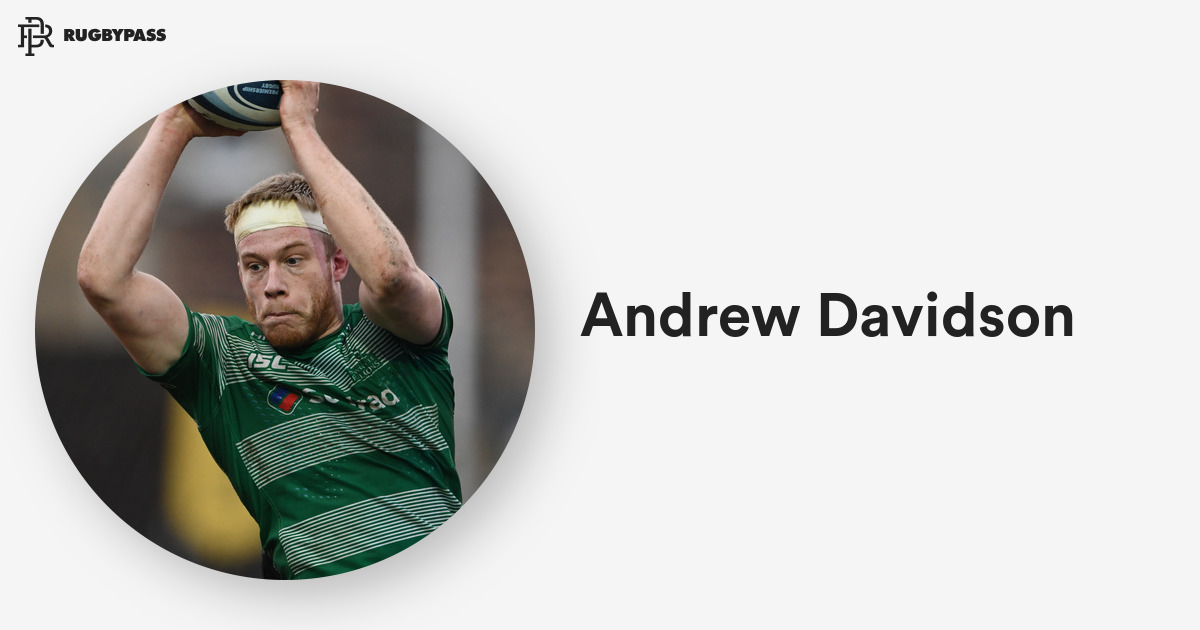 Andrew Davidson Rugby | Andrew Davidson News, Stats & Team | RugbyPass