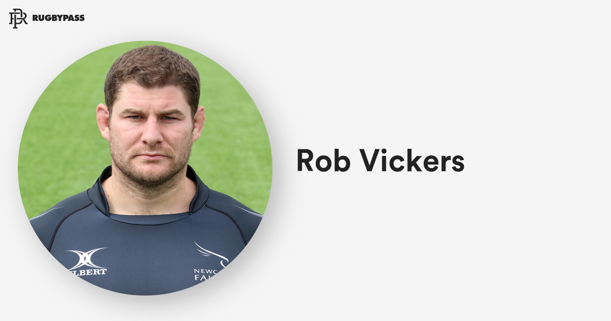 Rob Vickers Rugby | Rob Vickers News, Stats & Team | RugbyPass