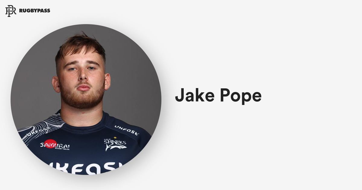 Jake Pope Rugby | Jake Pope News, Stats & Team | RugbyPass