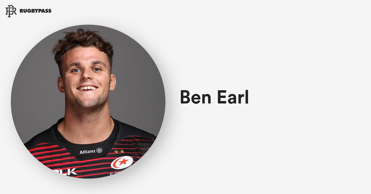 Ben Earl Rugby | Ben Earl News, Stats & Team | RugbyPass