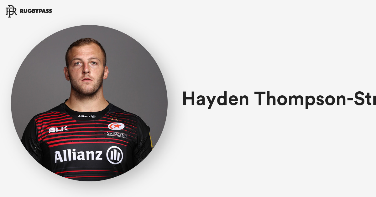 Hayden Thompson-Stringer Rugby | Hayden Thompson-Stringer News, Stats ...