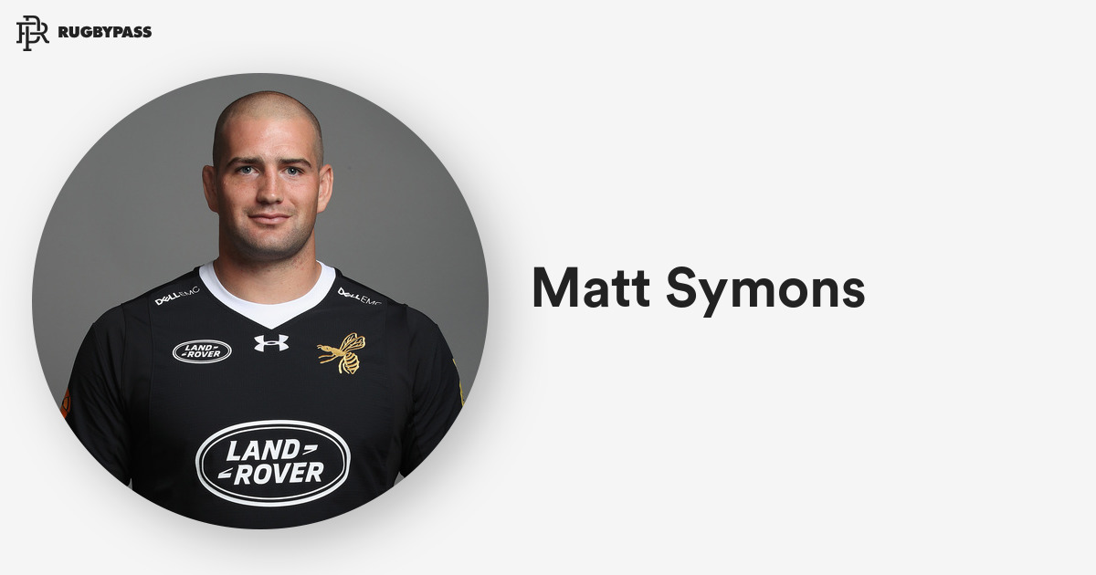 Matt Symons Rugby | Matt Symons News, Stats & Team | RugbyPass