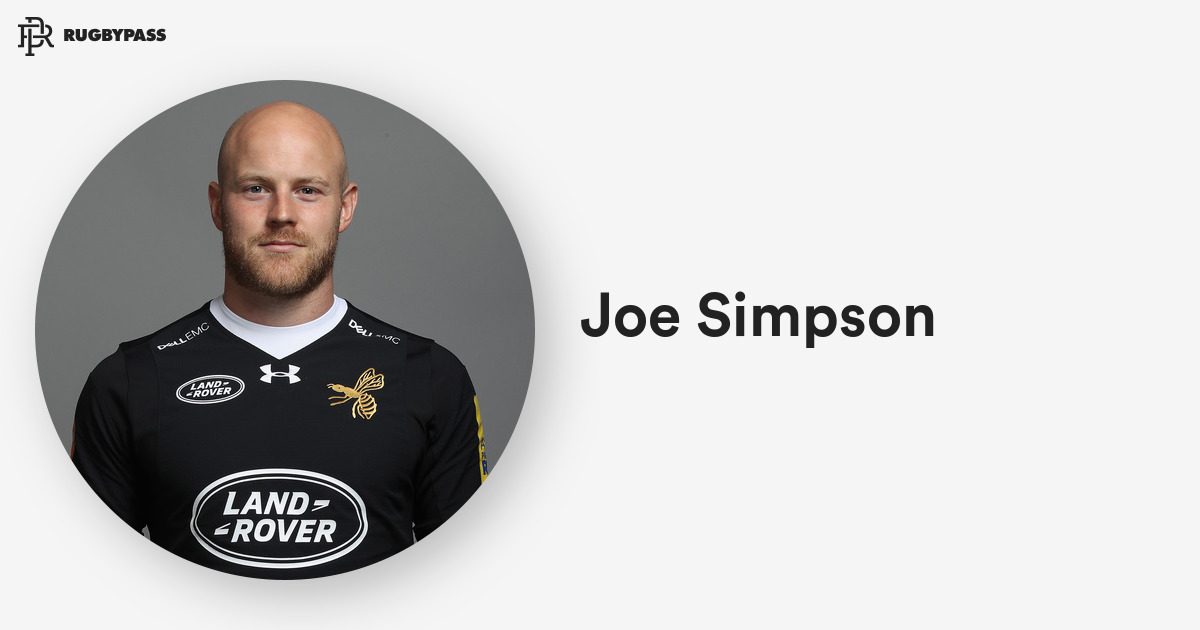 Joe Simpson Rugby | Joe Simpson News, Stats & Team | RugbyPass
