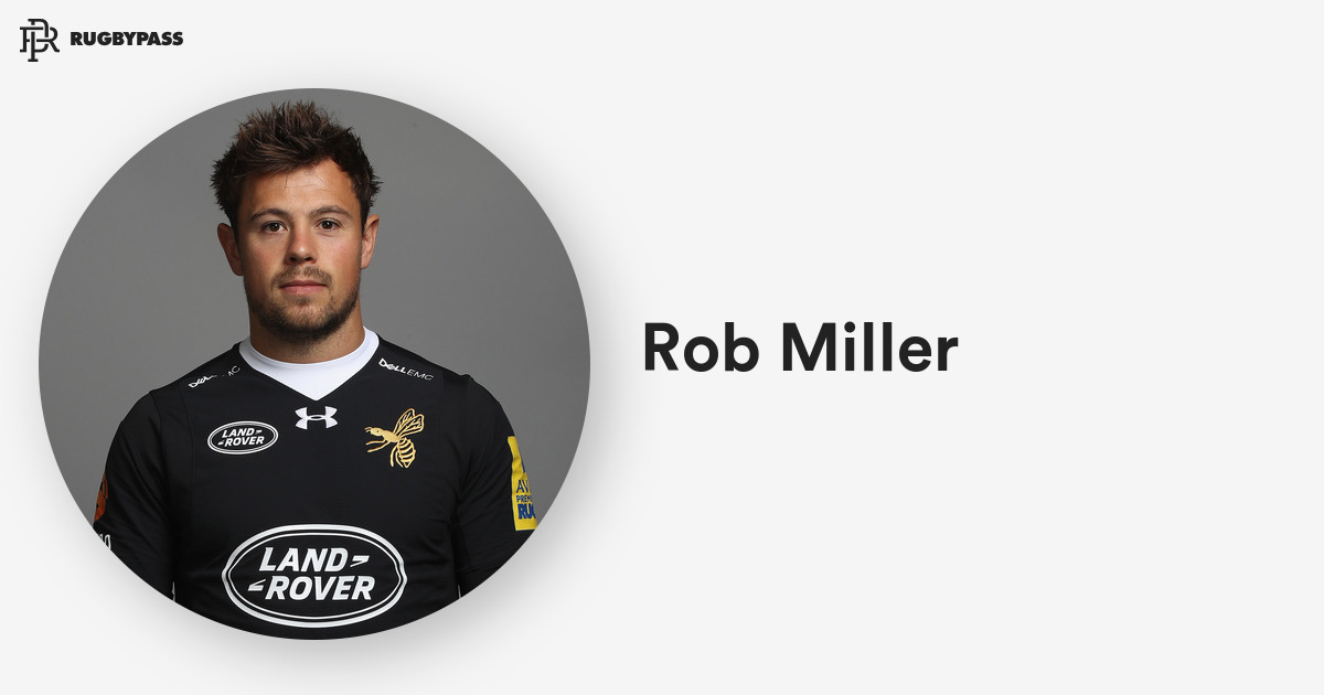 Rob Miller Rugby | Rob Miller News, Stats & Team | RugbyPass