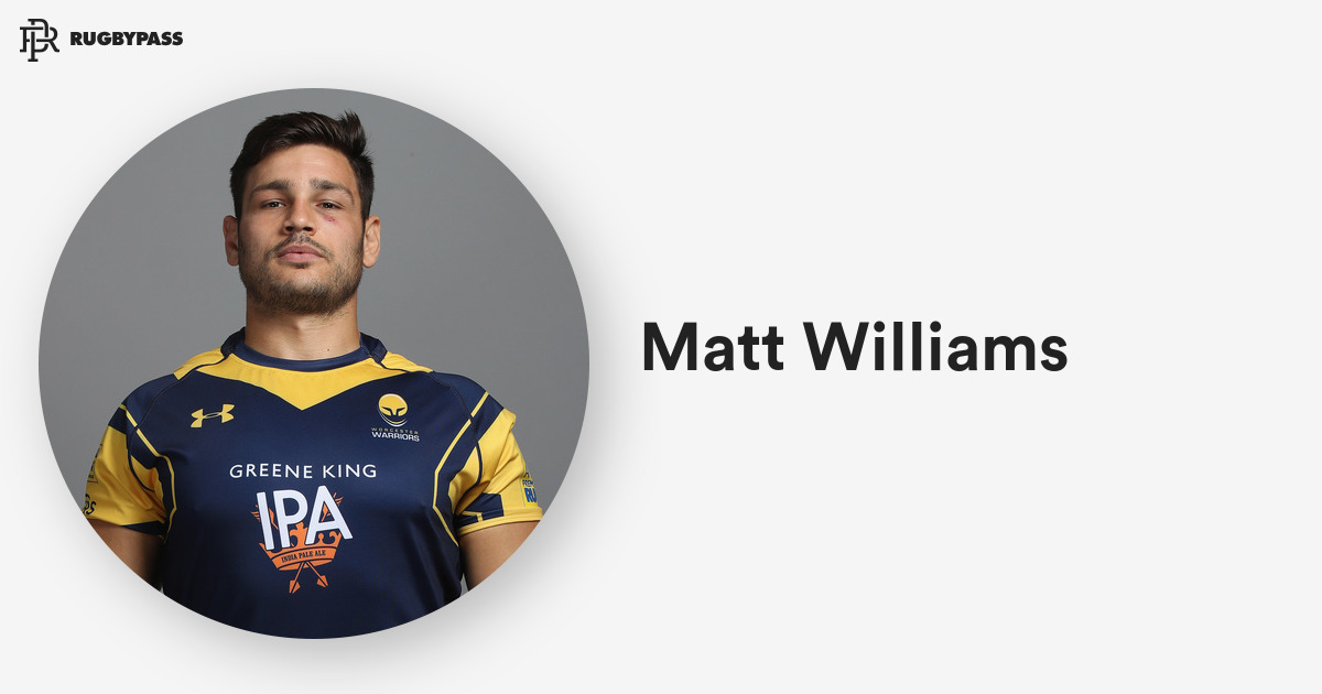 Matt Williams Rugby | Matt Williams News, Stats & Team | RugbyPass