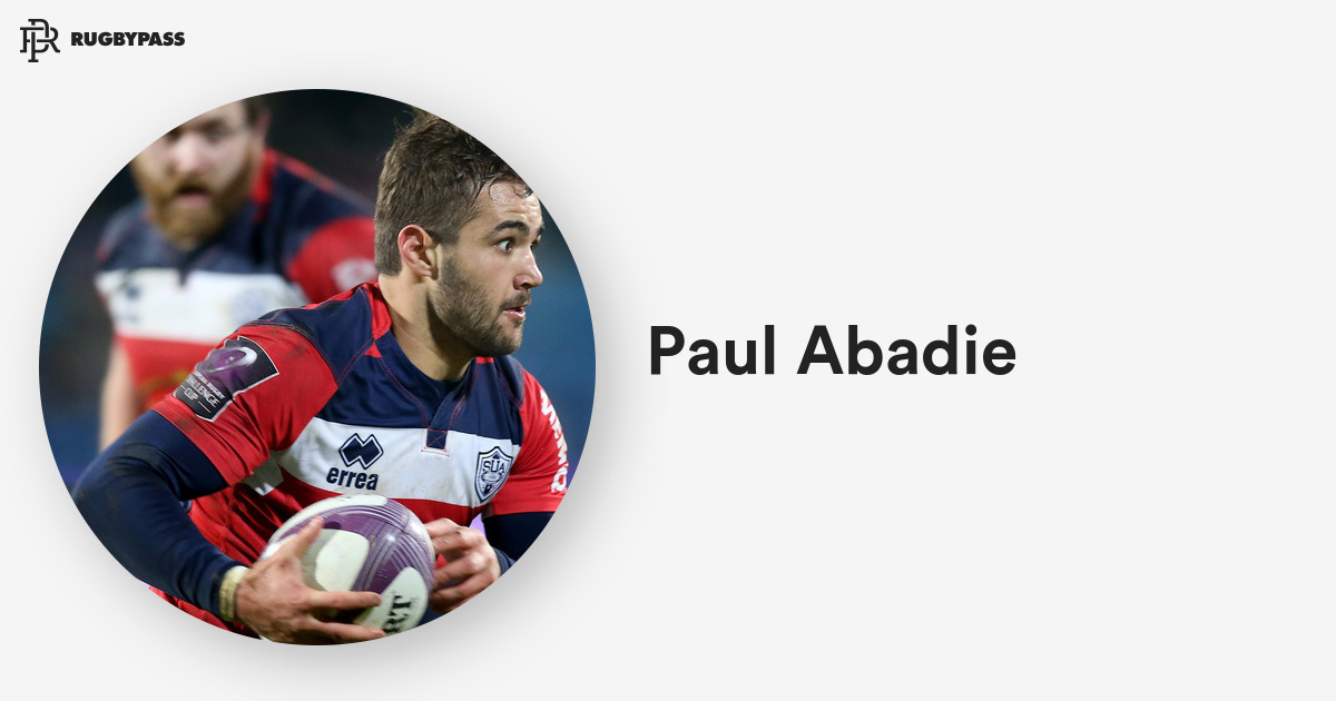 Paul Abadie Rugby | Paul Abadie News, Stats & Team | RugbyPass