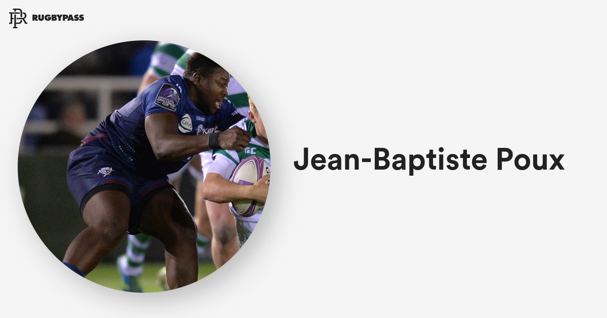 Jean-Baptiste Poux Rugby | Jean-Baptiste Poux News, Stats & Team ...