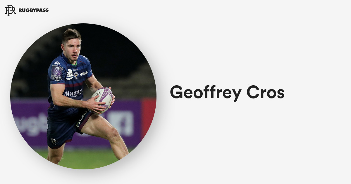 Geoffrey Cros Rugby | Geoffrey Cros News, Stats & Team | RugbyPass