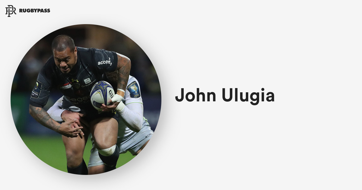 John Ulugia Rugby | John Ulugia News, Stats & Team | RugbyPass