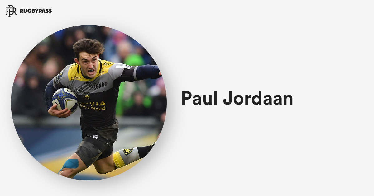 Paul Jordaan Rugby | Paul Jordaan News, Stats & Team | RugbyPass