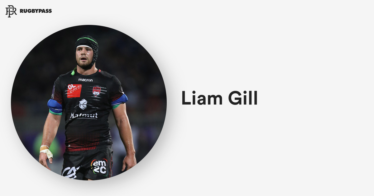 Liam Gill Rugby | Liam Gill News, Stats & Team | RugbyPass