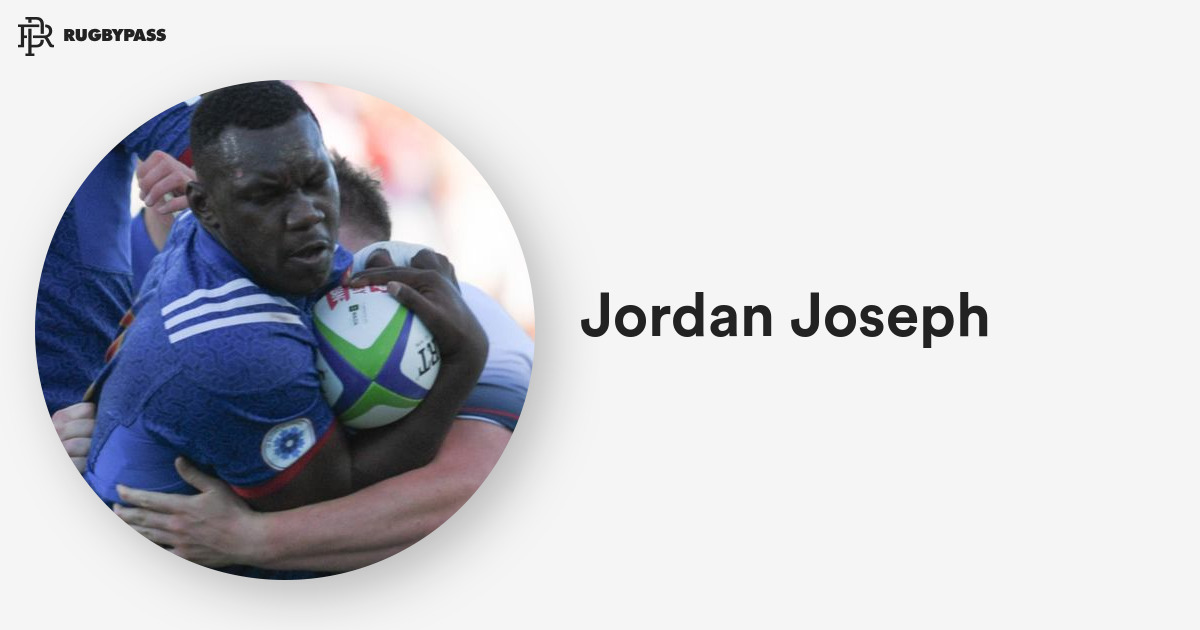 Jordan Joseph Rugby | Jordan Joseph News, Stats & Team | RugbyPass