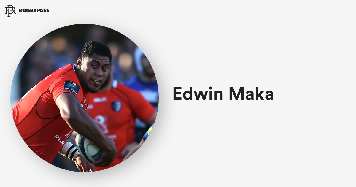 Edwin Maka Rugby | Edwin Maka News, Stats & Team | RugbyPass